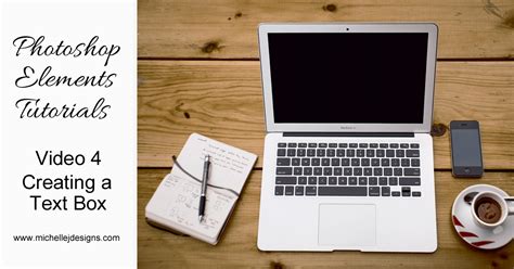 Creating A Text Box In Photoshop Elements Michelle James Designs