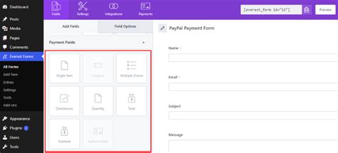 How To Create A Wordpress Paypal Payment Form 6 Easy Steps