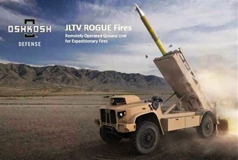 Oshkosh Defense To Deliver Additional Jltv Based Rogue Fires To Us