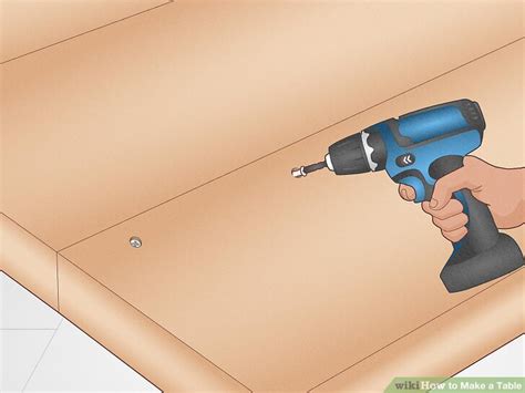 How To Make A Table With Pictures Wikihow
