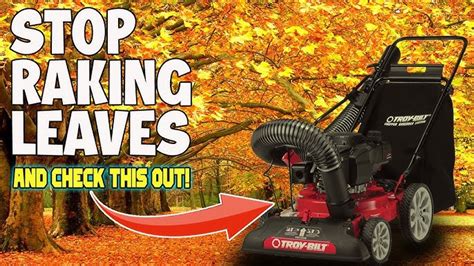 My Experience With The Troy Bilt Csv060 Walk Behind Leaf Vacuum