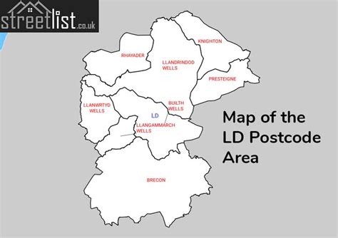 Ld Postcode Area Learn About The Llandrindod Wells Postal Area
