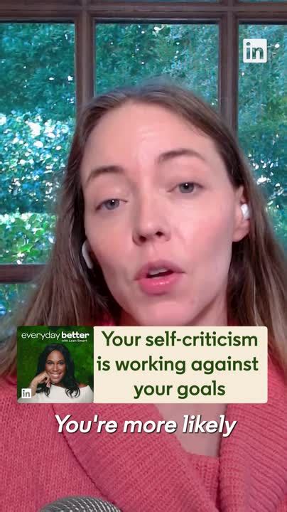 Video Linkedin News On Linkedin Your Self Criticism Is Working