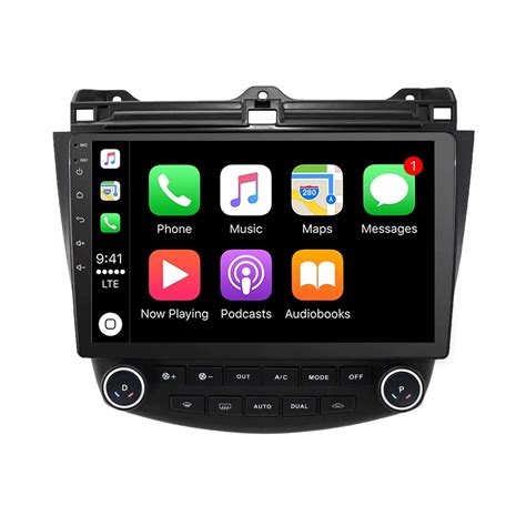 honda accord 03 07 wireless carplay android auto stereo replacement