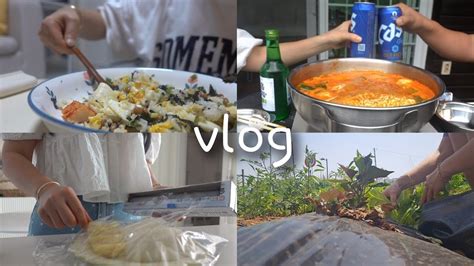 주부 Vlog 남편과 양양 1박2일 출장 겸 여행 헬스 삼촌네 다녀오기 텃밭 관리 바빴던 한 주 Youtube