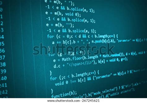 Coding Programming Background Source Code Software Stock Photo Shutterstock