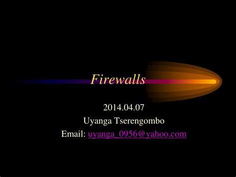 PPT Firewalls PowerPoint Presentation Free Download ID 3513483