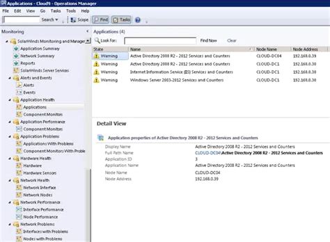 Scom Monitoring Management Pack For Server And Apps Solarwinds