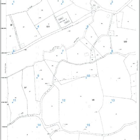 pdf coordinate transformation of cadastral maps using different