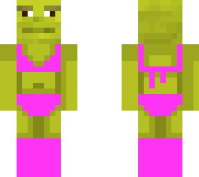 Shrek Bikini Minecraft Skins