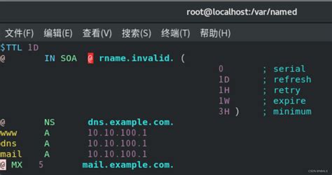 Linux Centos8 Dns服务器简单配置centos8设置dns Csdn博客