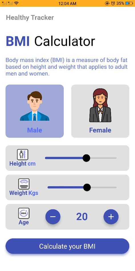 Github Asalahh Bmi Calculator The Body Mass Index Bmi Calculator Can Be Used To Calculate