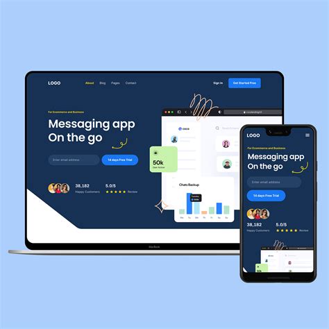 Messaging Platform Ui Design Behance