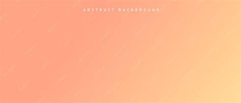Premium Vector A Peach Colored Background With A Pink Background And The Words Abstract