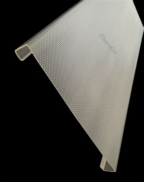 Ceiling Light Diffuser Replacement 2 Light Clear Prismatic Acrylic