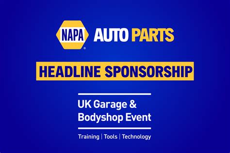 Napa Auto Parts Announced As Headline Sponsor Of The 2026 Uk Garage
