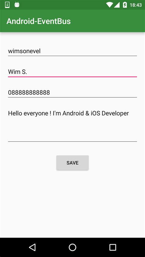 Tutorial Android Passing Object Using Greenrobot Eventbus My Personal Blog