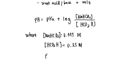 Solved Calculate The Ph Of A Solution That Is 0111 M In Sodium