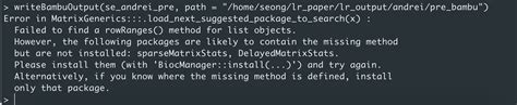Following Up Biocparallel Errors In 340 · Issue 361 · Goekelabbambu