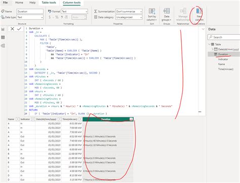 Solved How To Subtract Time Available One Below The Other Microsoft