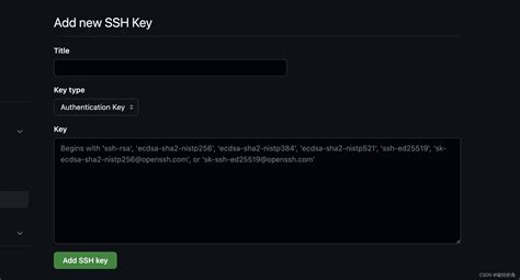 提交代码到github报错：permission Denied Publickey的解决方案github Permission Denied Publickey Csdn博客
