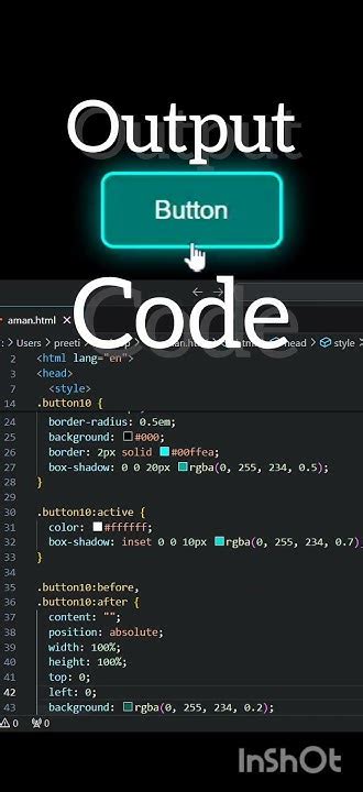 Button Animation In Html Css Part 104 Html 5 Css Coding Youtube