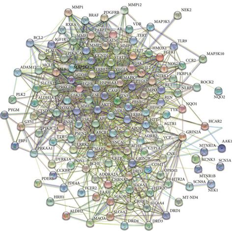 Ppi Networks And Subnetworks Analyses A Ppi Network Of Potential