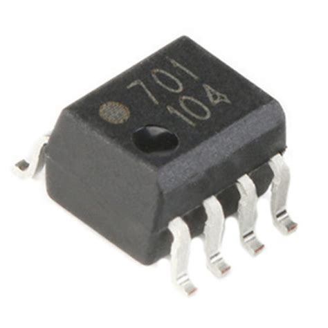 10pcs Hcpl 0701 Optocoupler 701 Smd Sop8 Low Input Current High Gain Optocoupler Isolator Sop 8