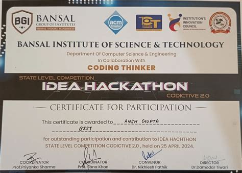 Ansh Gupta On Linkedin Hackathon Innovation Engineeringjourney