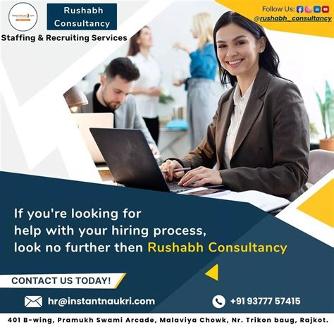 Rushabh Group Of Companies On Linkedin Staffingagency Rushabhconsultancy Instantnaukri
