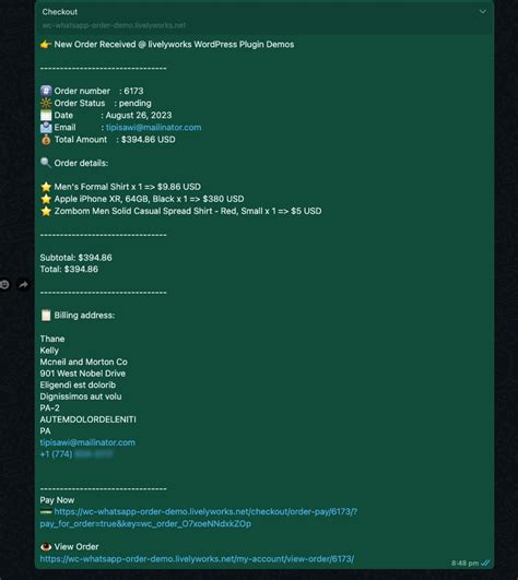 Woocommerce Whatsapp Order Receive Orders Using Whatsapp Woocommerce Plugin