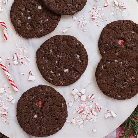 Candy Cane Fudge Terra Cotta Cookies