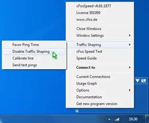 CFos Speed Guide CFosSpeed Faster Internet Access With Traffic Shaping