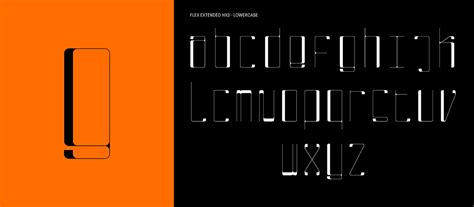 FLEX FONT On Behance