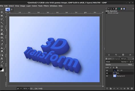 Gimp 2 10 18 Now Offers A Super Cool 3d Transform Tool And Streamlines The Ui — News —