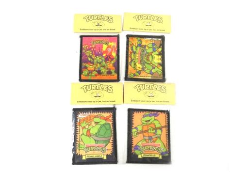 1 Vintage Tmnt Patch Sealed Teenage Mutant Ninja Turtles Applique
