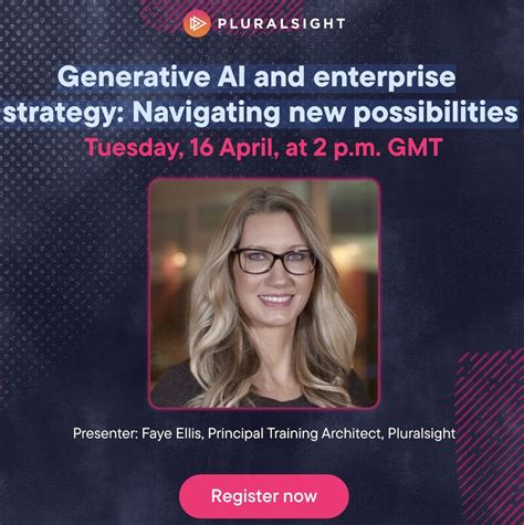 Pluralsight On Linkedin Generative Ai And Enterprise Strategy Navigating New Possibilities