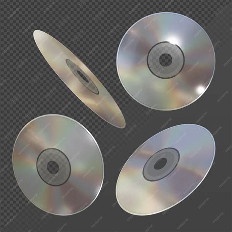 Premium Psd 3d Rendering Computer Equipment Cd Compact Disk Optical