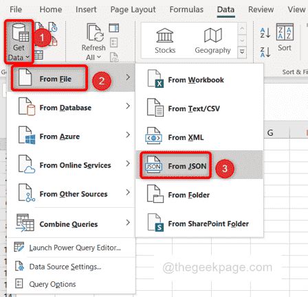 How To Open JSON File In Microsoft Excel