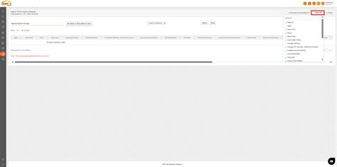 Agent Performance Report