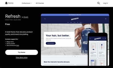 Refresh Theme Shopify Free Is It Worth To Give A Try