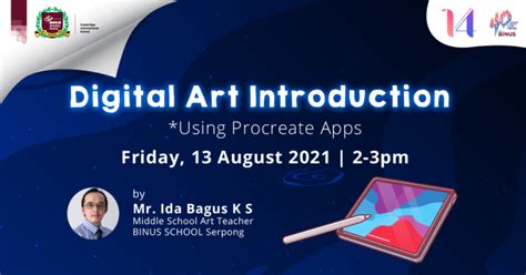 Digital Art Introduction Using Procreate Apps Binus School Serpong