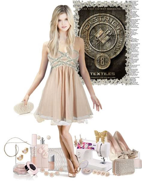 District 8 By Toucan32 Liked On Polyvore Hunger Games Fashion