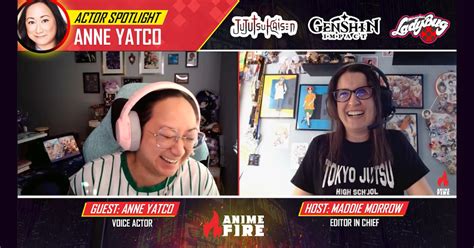 Actor Spotlight Jujutsu Kaisen With Anne Yatco Anime Fire