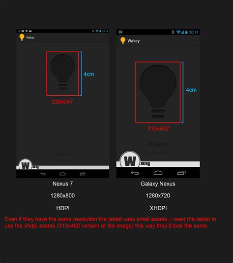 Android Force Tablet To Use Xhdpi Resources Stack Overflow