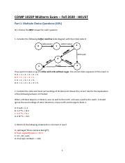 Java Programming Concepts: Midterm Exam Practice | Course Hero