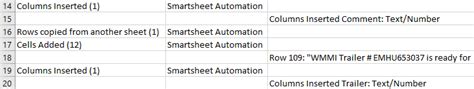 automated workflow — smartsheet community