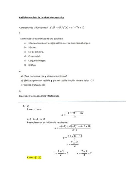 Función Cuadrática Liliana Lorenzo Udocz