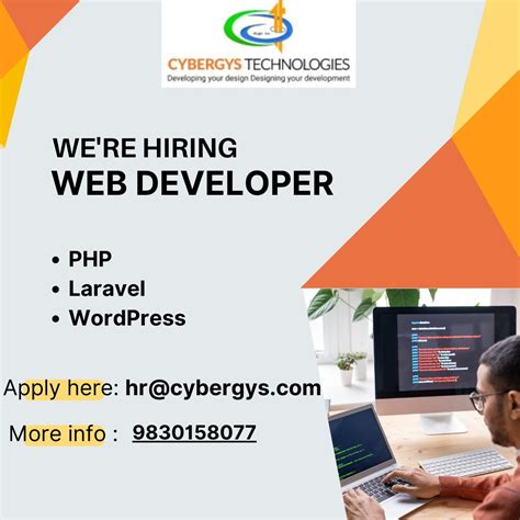 Sharanya Biswas On Linkedin Webdevelopment Techjobs Cybergystechnologies Kolkata Hiring Jobs