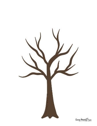 Free Printable Tree Templates Outlines And Silhouettes Easy Peasy